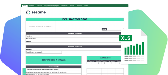 Template for 360 Evaluation - Sesame HR